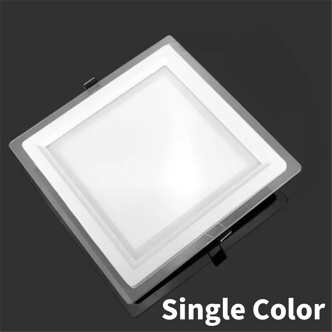 LED Downlight G Series - 6W Square (6W-GLASS-SQ)